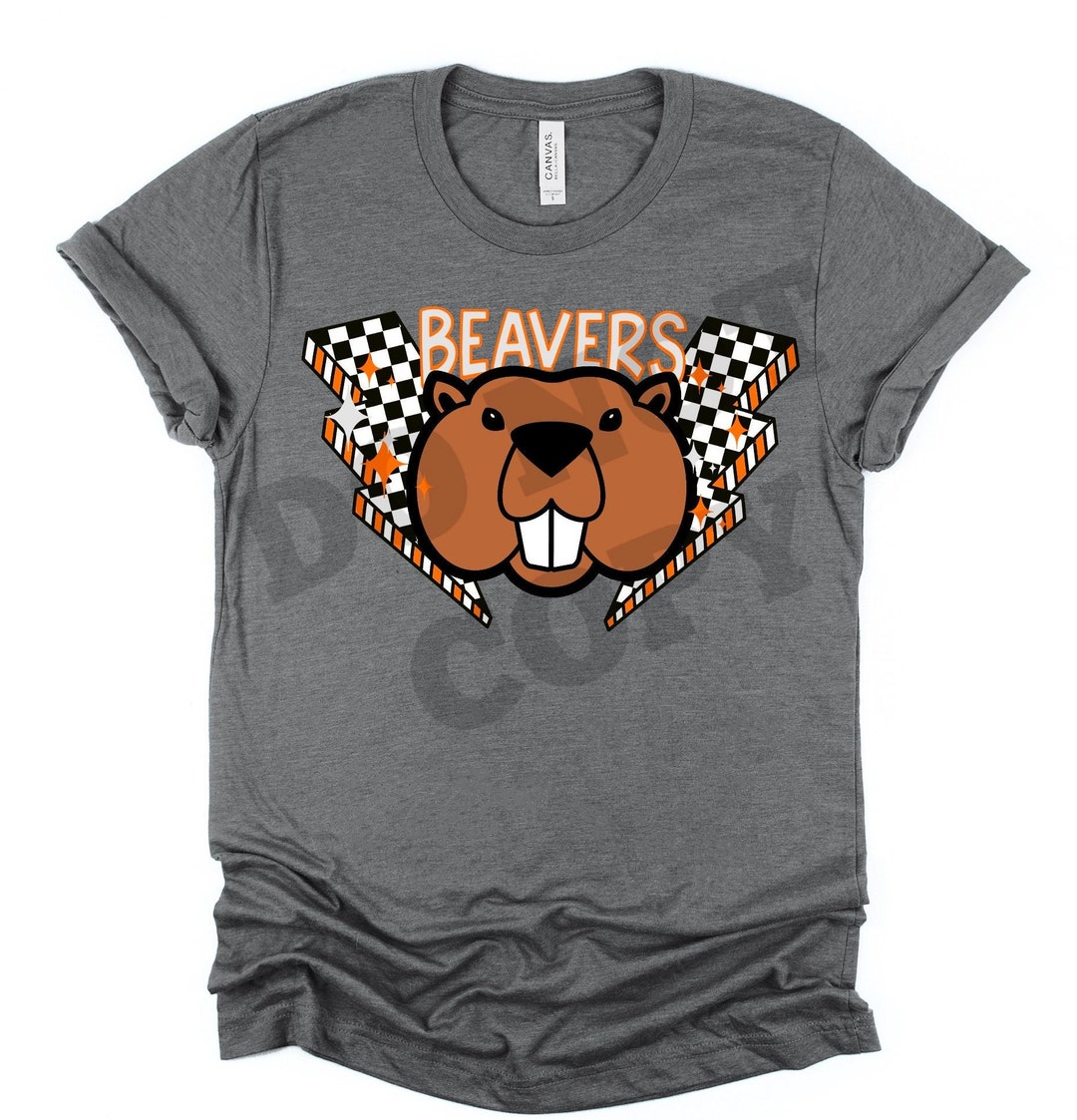 Beavers Checkered Lightning PNG - Etsy