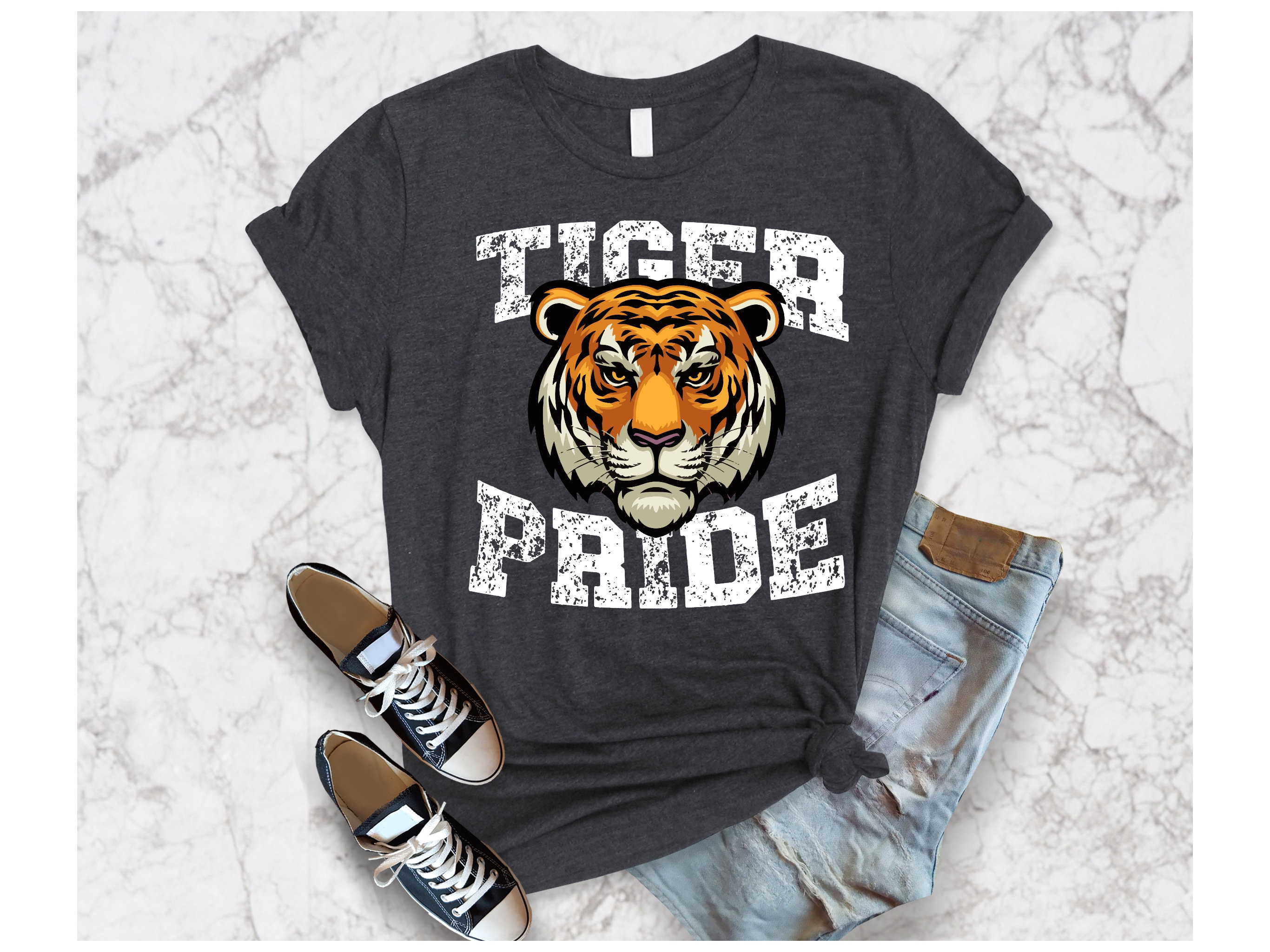 Tiger Pride Mascot PNG - Etsy