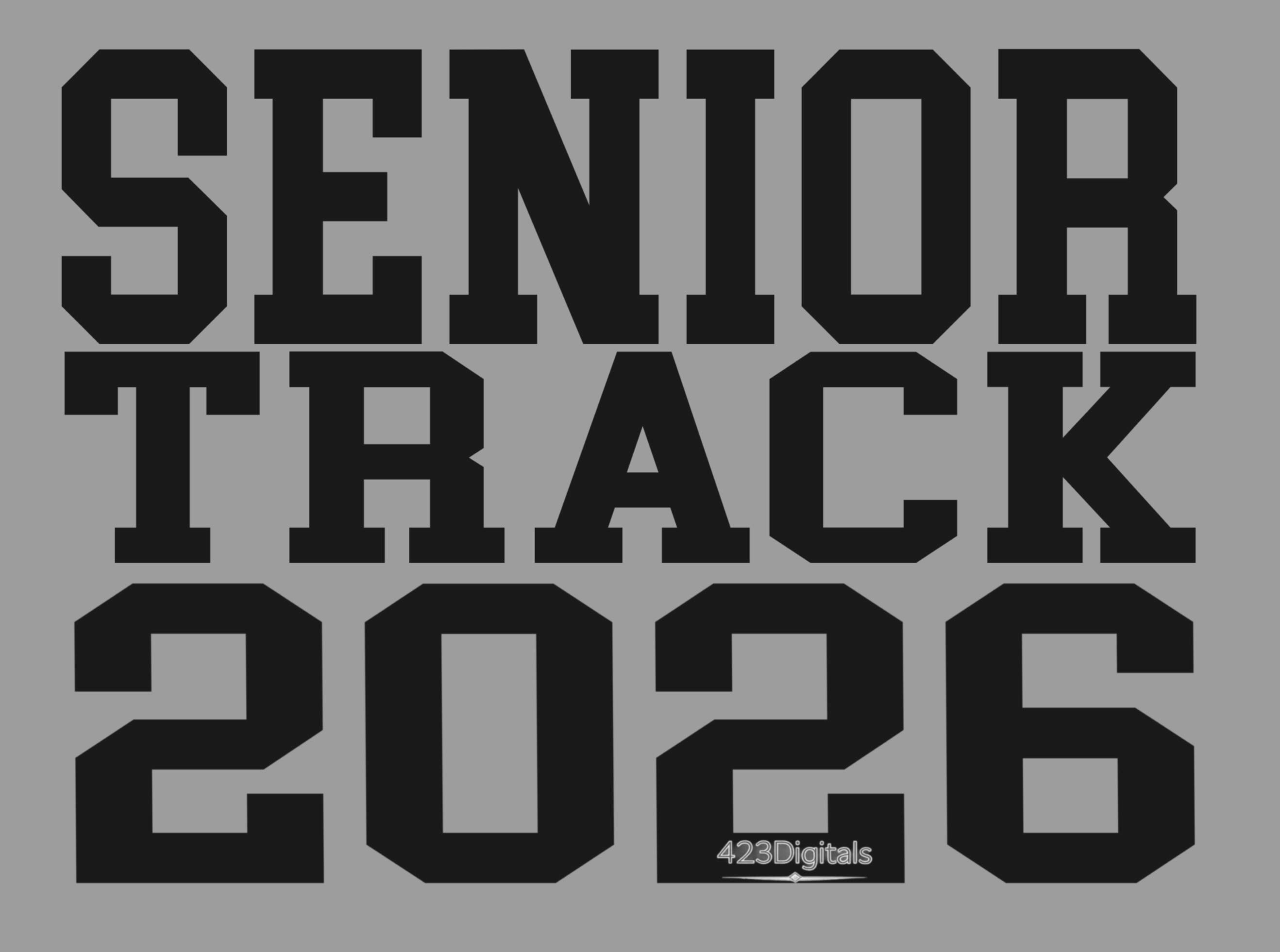 Senior Track 2026 PNG | Track and Field Senior Shirt Design | Class of ...