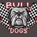 Bulldogs Red Checkered Lightning PNG - Etsy