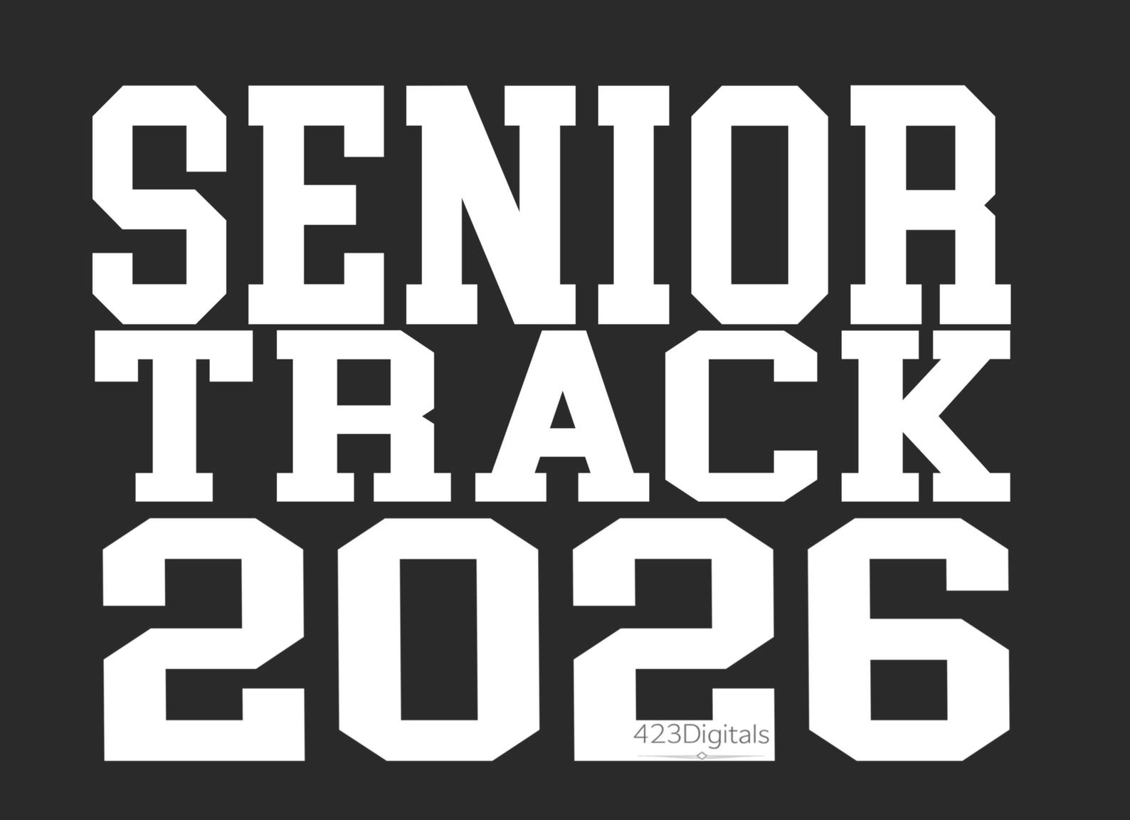 Senior Track 2026 PNG | Track and Field Senior Shirt Design | Class of ...