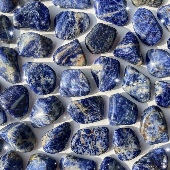 Home Décor Rocks & Geodes Sodalite Tumble Home & Living etna.com.pe