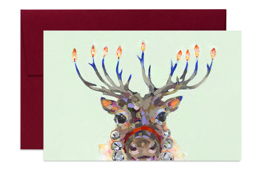 Complete Holiday Card 5-pack, Season's Greetings, Animal Stationary ...