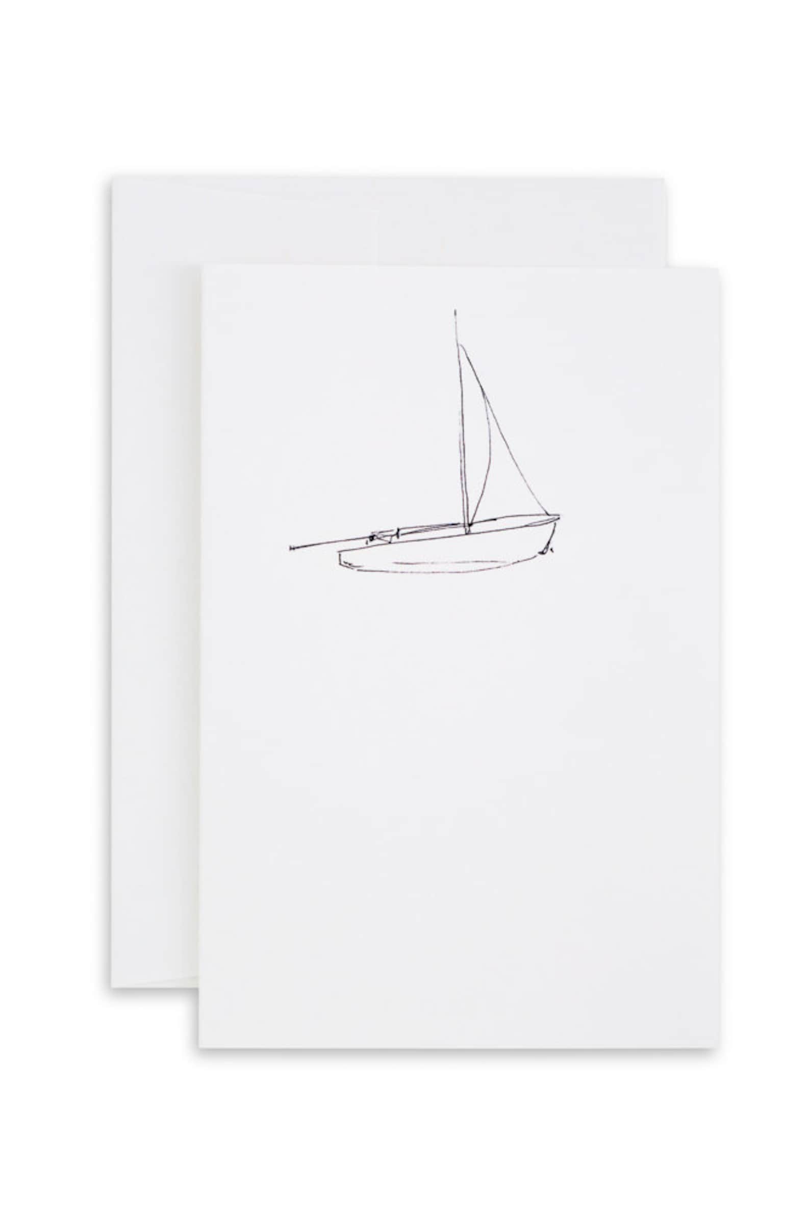 Complete 5 Pack Card Set Pen and Ink Drawing Greeting - Etsy