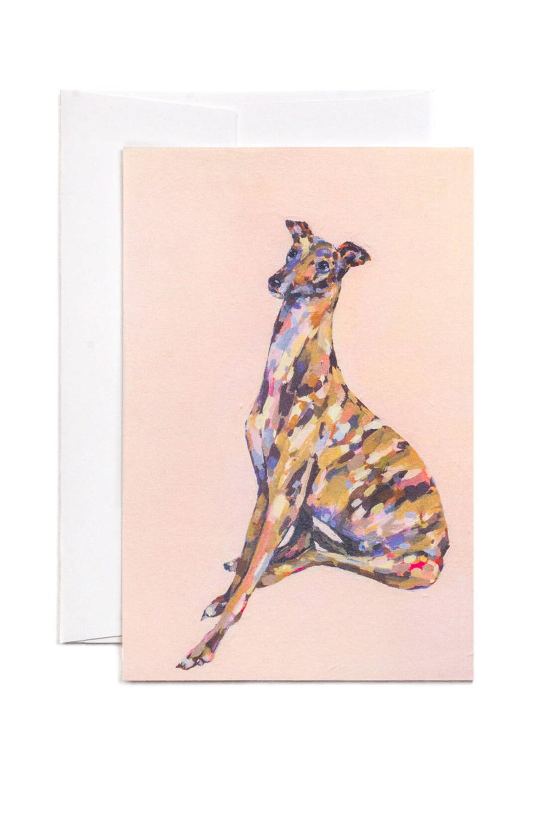 Greyhound Card, Pet Portrait, Dog Card, Birthday Card, Puppy Card ...