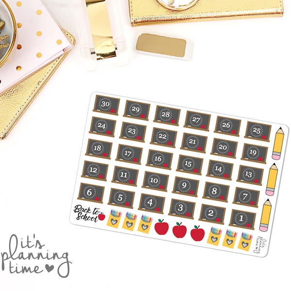 Countdown Chalkboard - Etsy