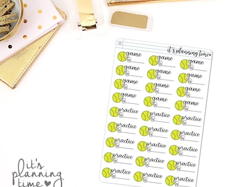 Baseball Sports Planner Stickers - Etsy