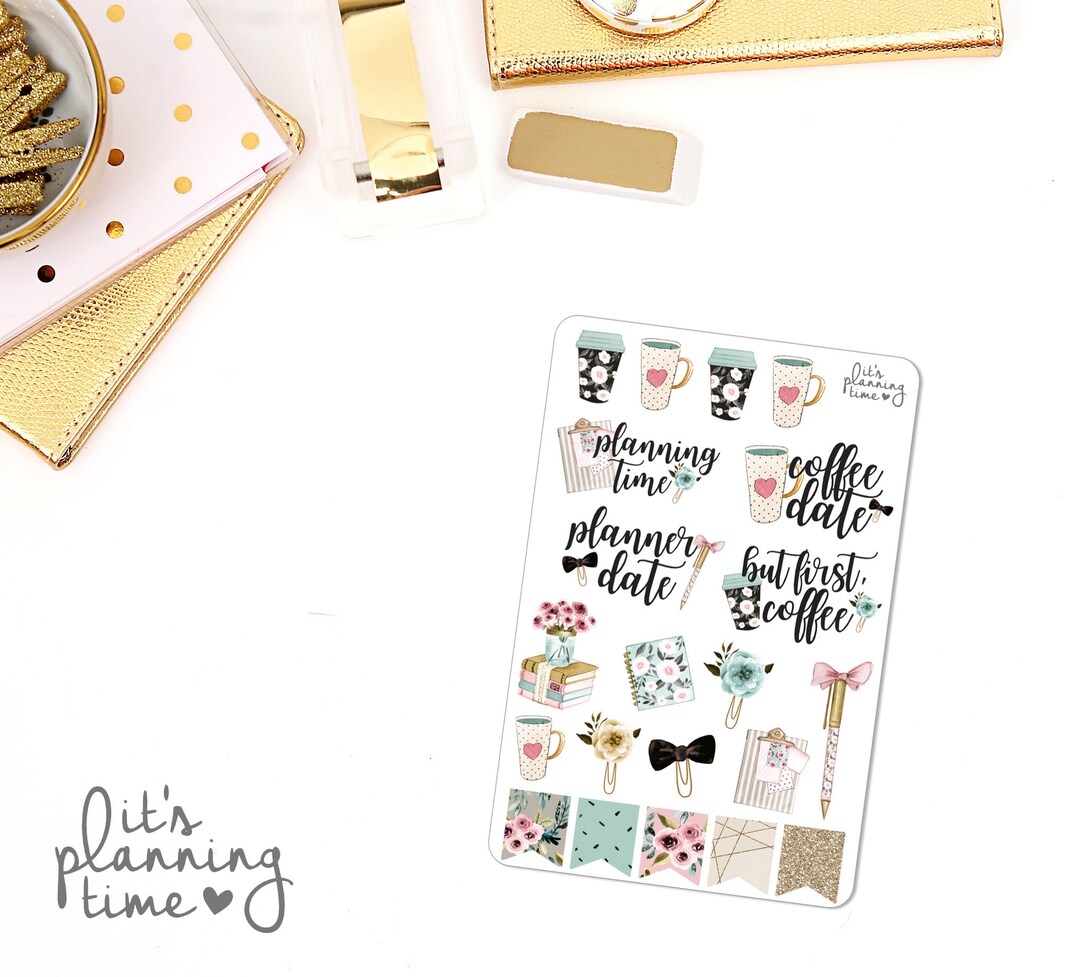 Planner Girl Fun Planner Stickers - Etsy