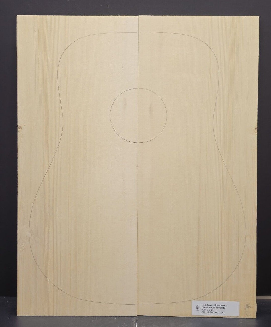 RED SPRUCE Soundboard Luthier Tonewood Guitar Wood RSAGAAD-036 - Etsy