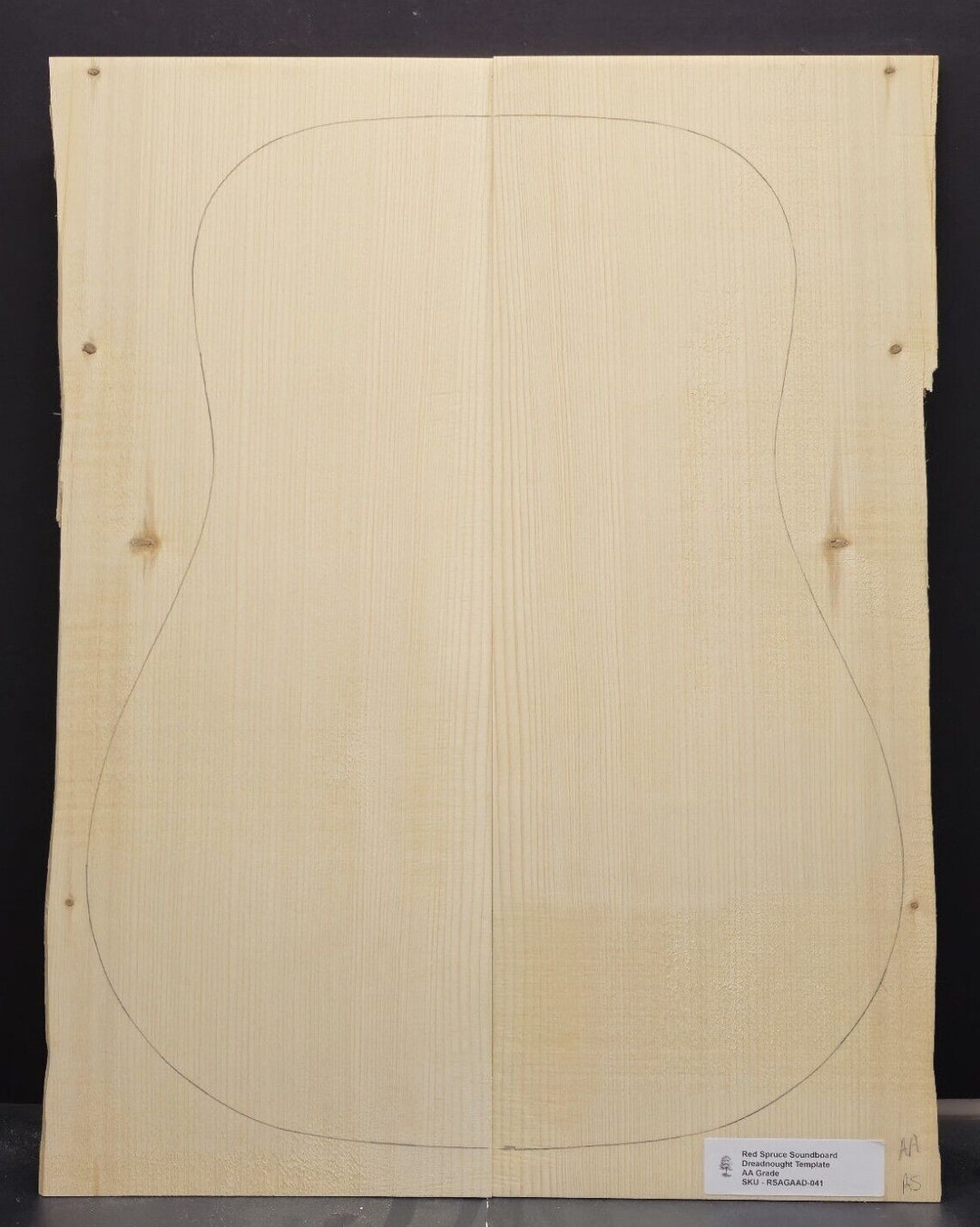 RED SPRUCE Soundboard Luthier Tonewood Guitar Wood RSAGAAD-041 - Etsy