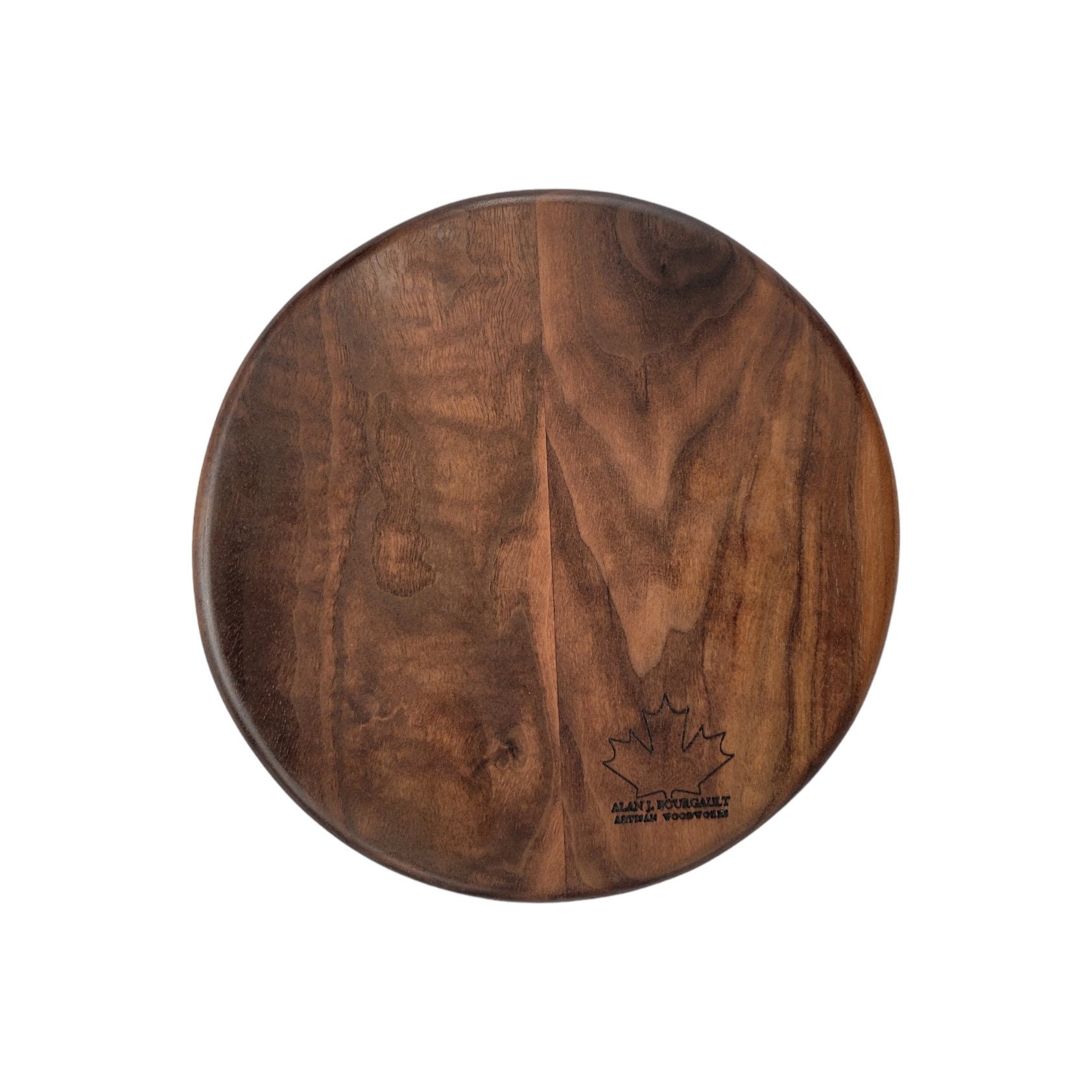 8 Round Wood Cutting Board, Round Cutting Board, Wood Charcuterie Board ...