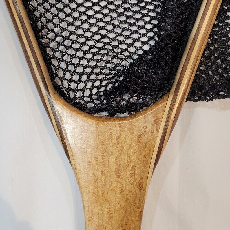 Handmade Wood Landing Net, Fly Fishing Landing Net, the Morgan Landing ...