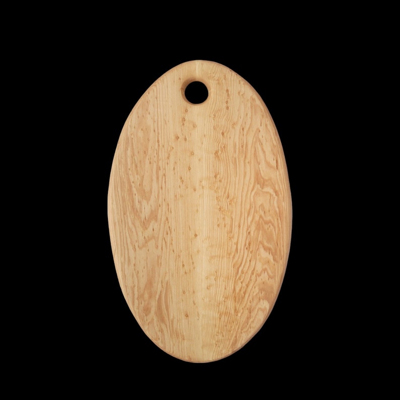9"x16" Oval Wood Cutting Board, Wood Charcuterie Board, Wood Serving ...