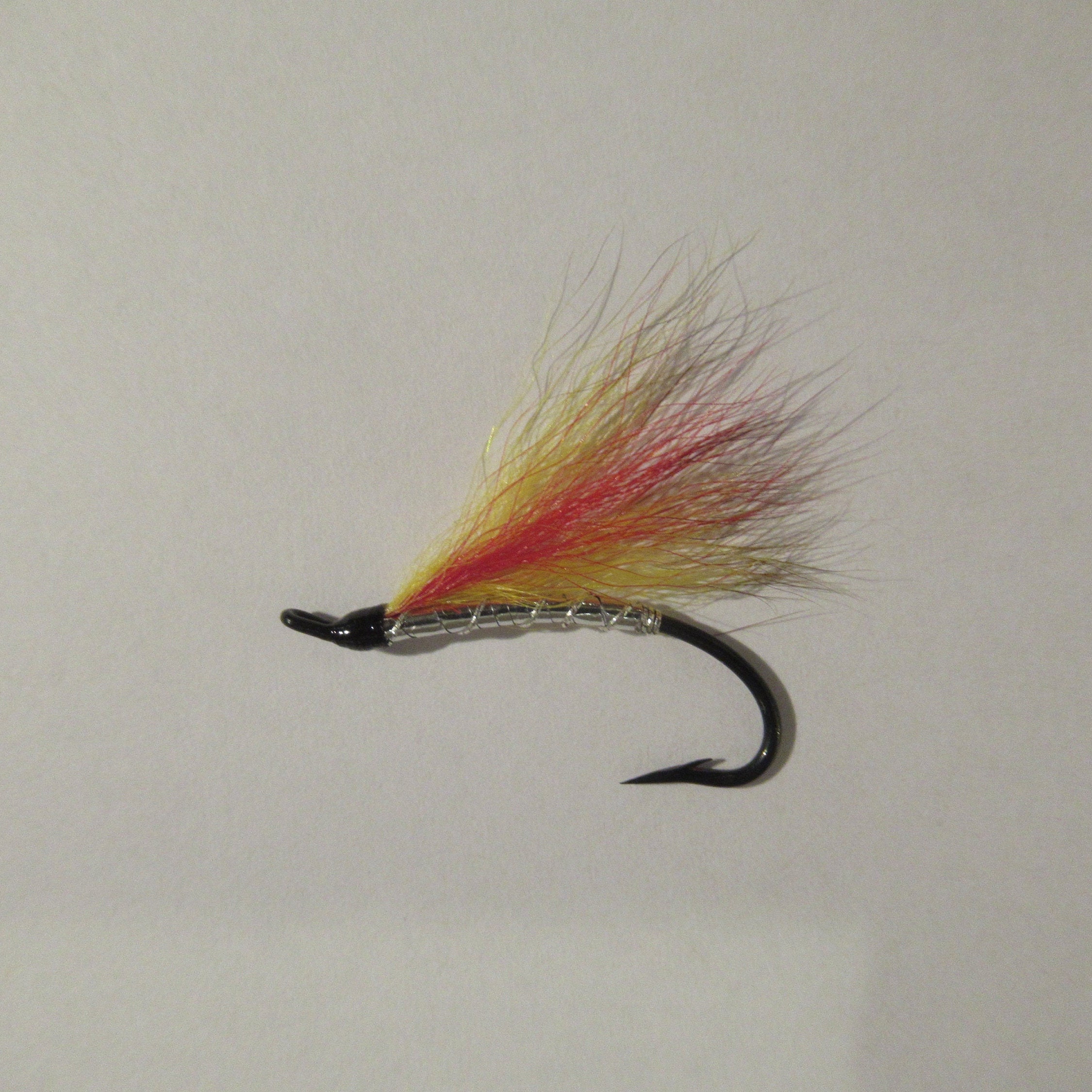 Mickey Finn Fly Salmon Fly Tied by Alan Bourgault - Etsy