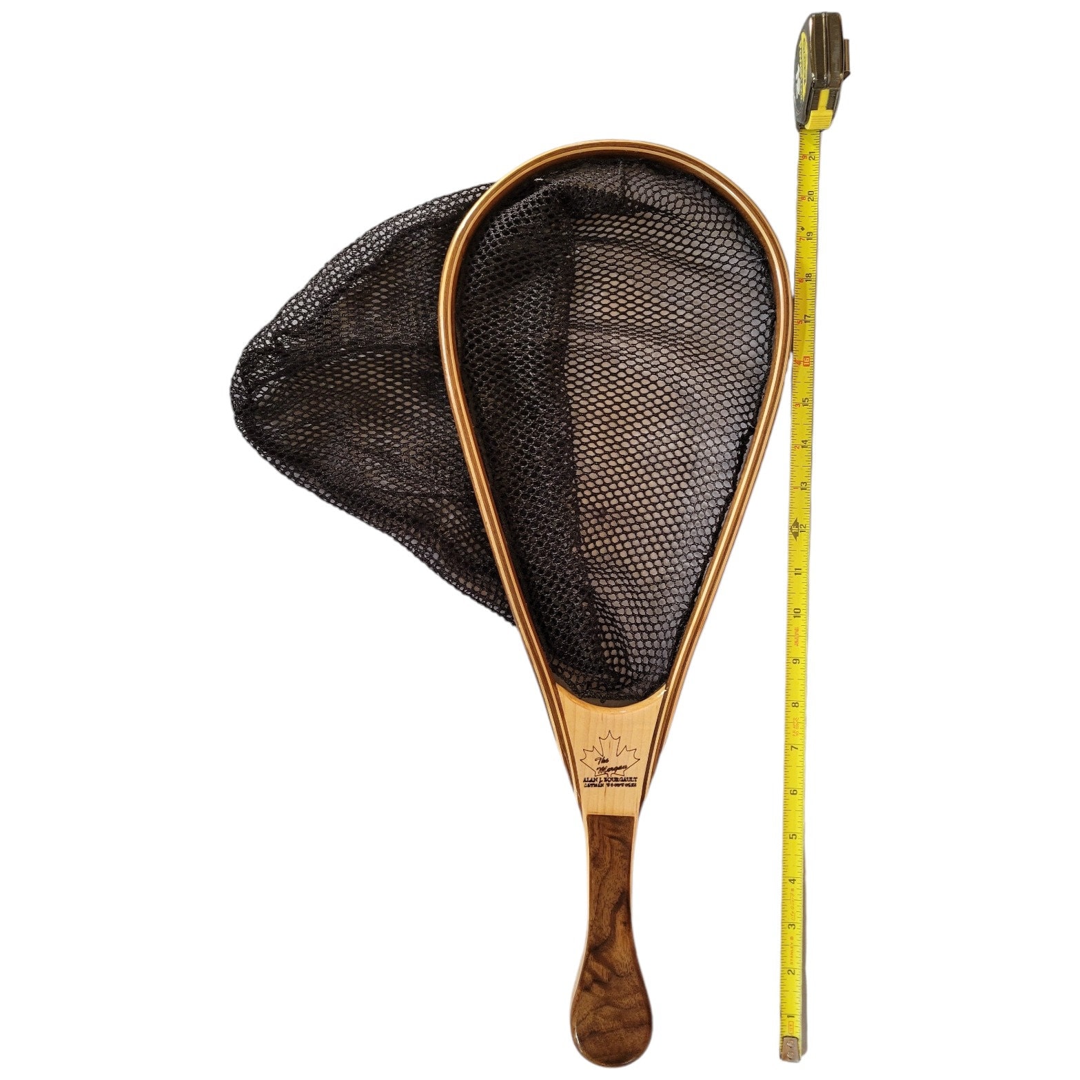Handmade Wood Landing Net, the Morgan Landing Net, Epoxy/urethane ...