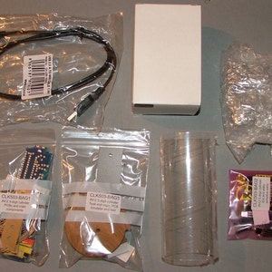 5-tube Nixie Clock V3 (DIY Kit, With Perspex and Oak Case) - Etsy