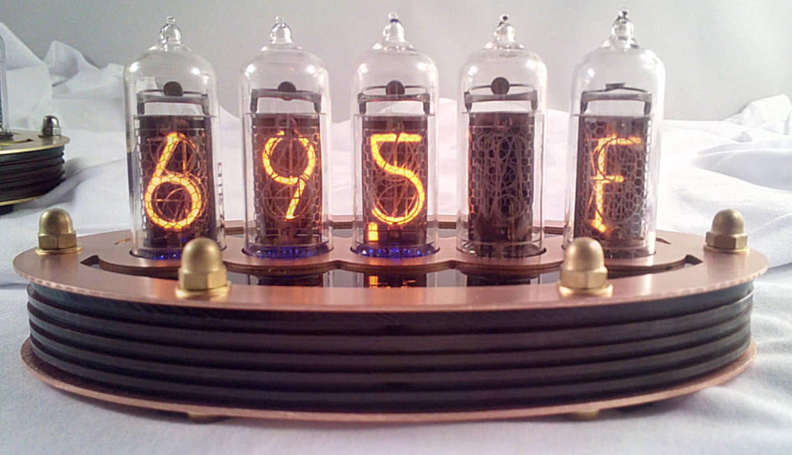 5-tube Nixie Thermometer V2 DIY Kit, With Copper Top - Etsy UK