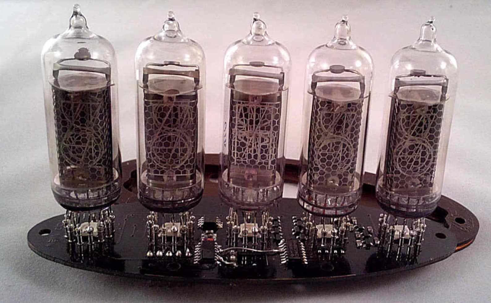 5-tube Levitating Nixie Clock (DIY Kit, Requires Complete Assembly, SMD ...