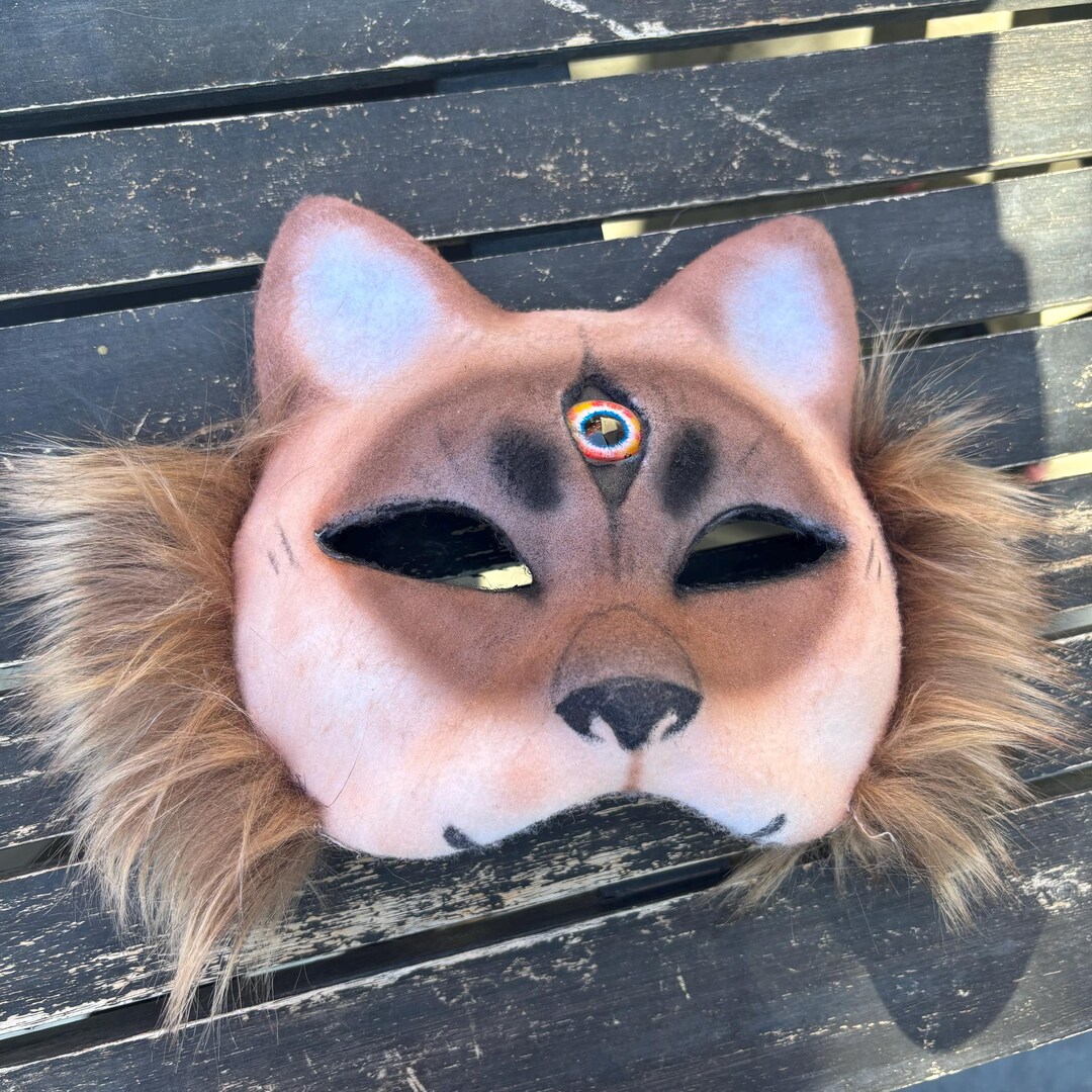 High Quality Siamese Cat Therian Mask (READ DESC) - Etsy