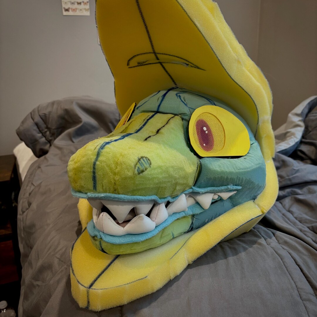 Sandworm Fursuit Head Base (READ DESC) - Etsy