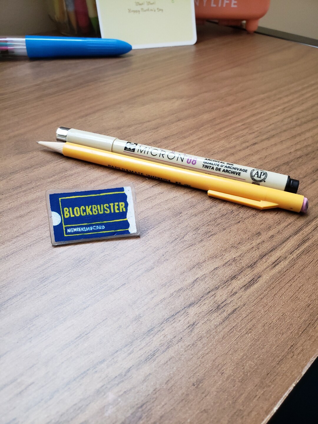 Blockbuster Card Pin - Etsy