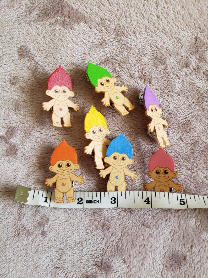 90s Troll Doll Pins - Etsy