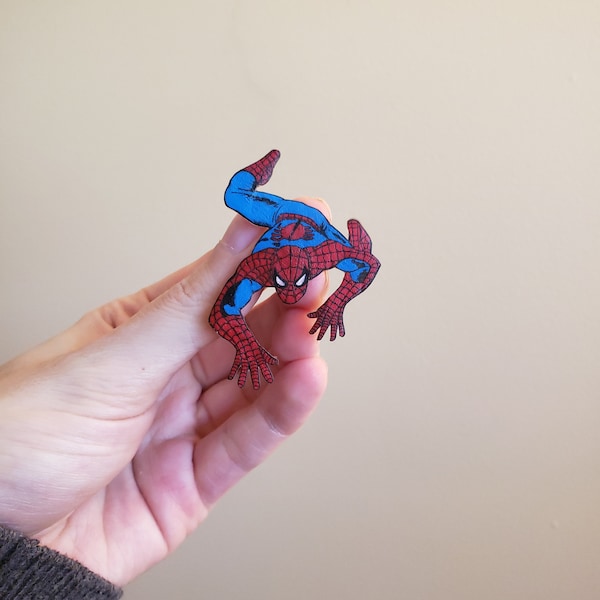 Red Spider Pin - Etsy