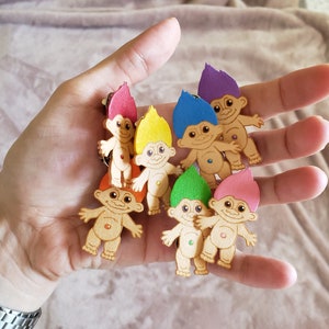 90s Troll Doll Pins - Etsy