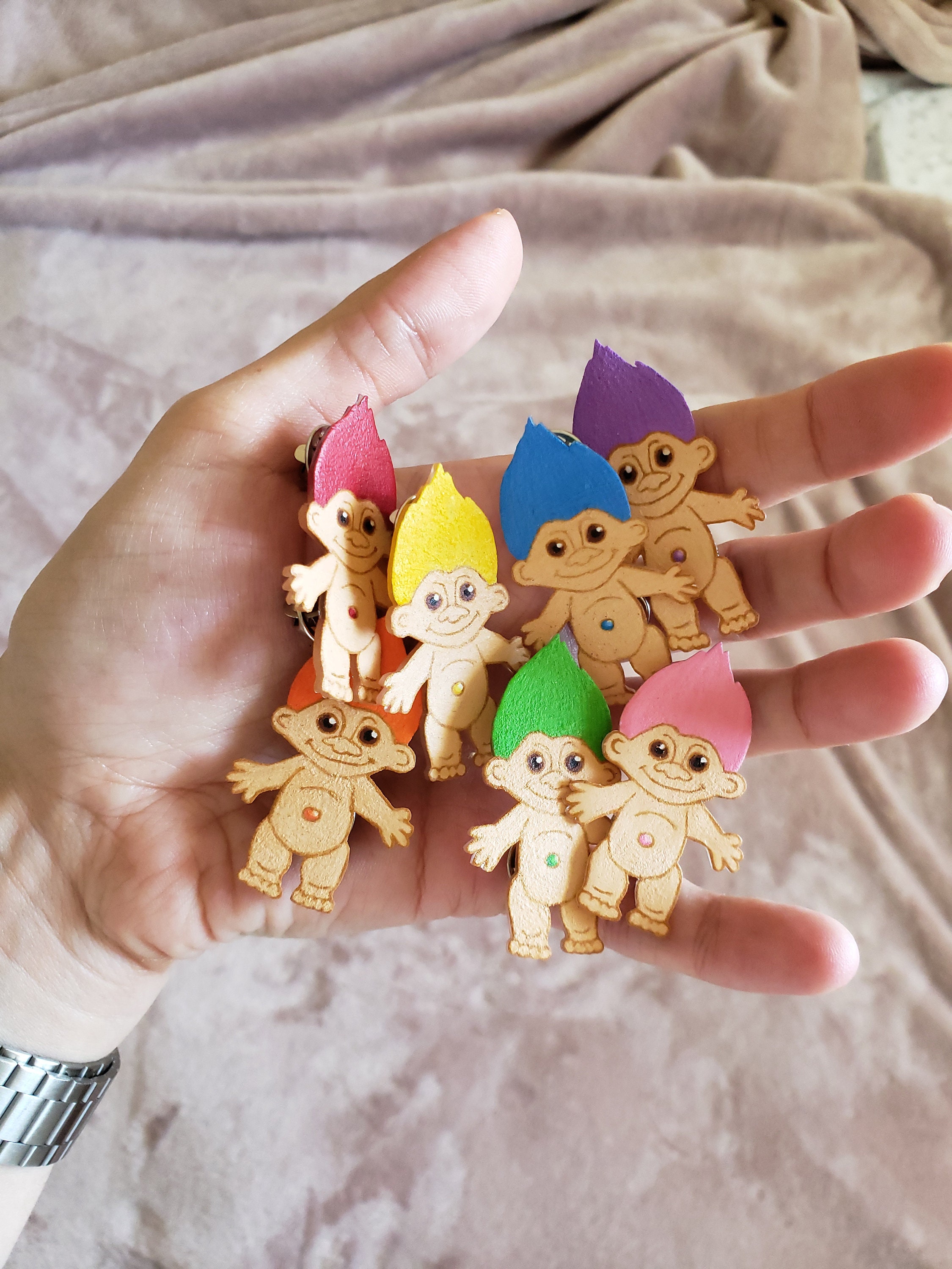 90s Troll Doll Pins | Etsy