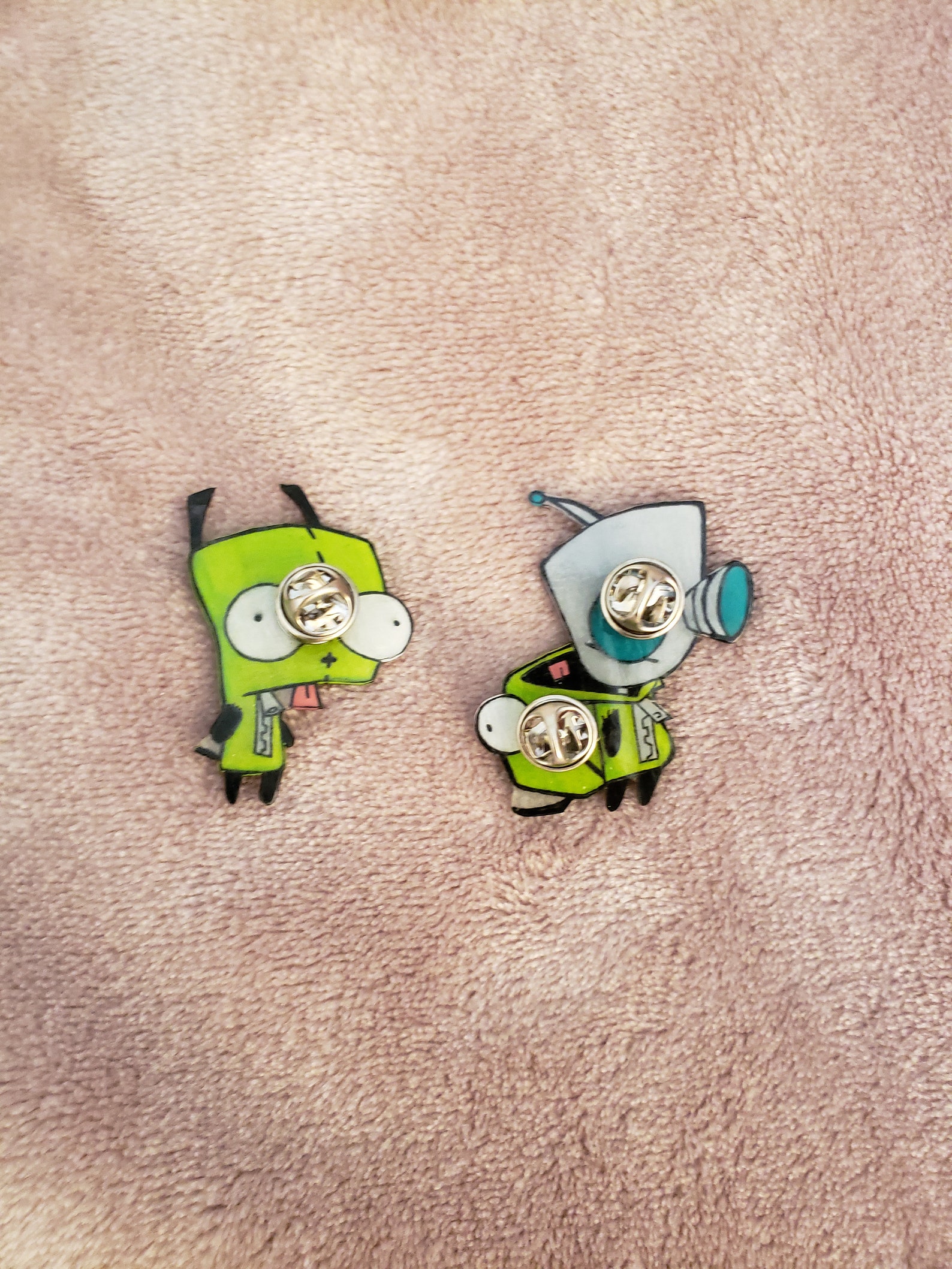 Invader Zim Gir Pins - Etsy