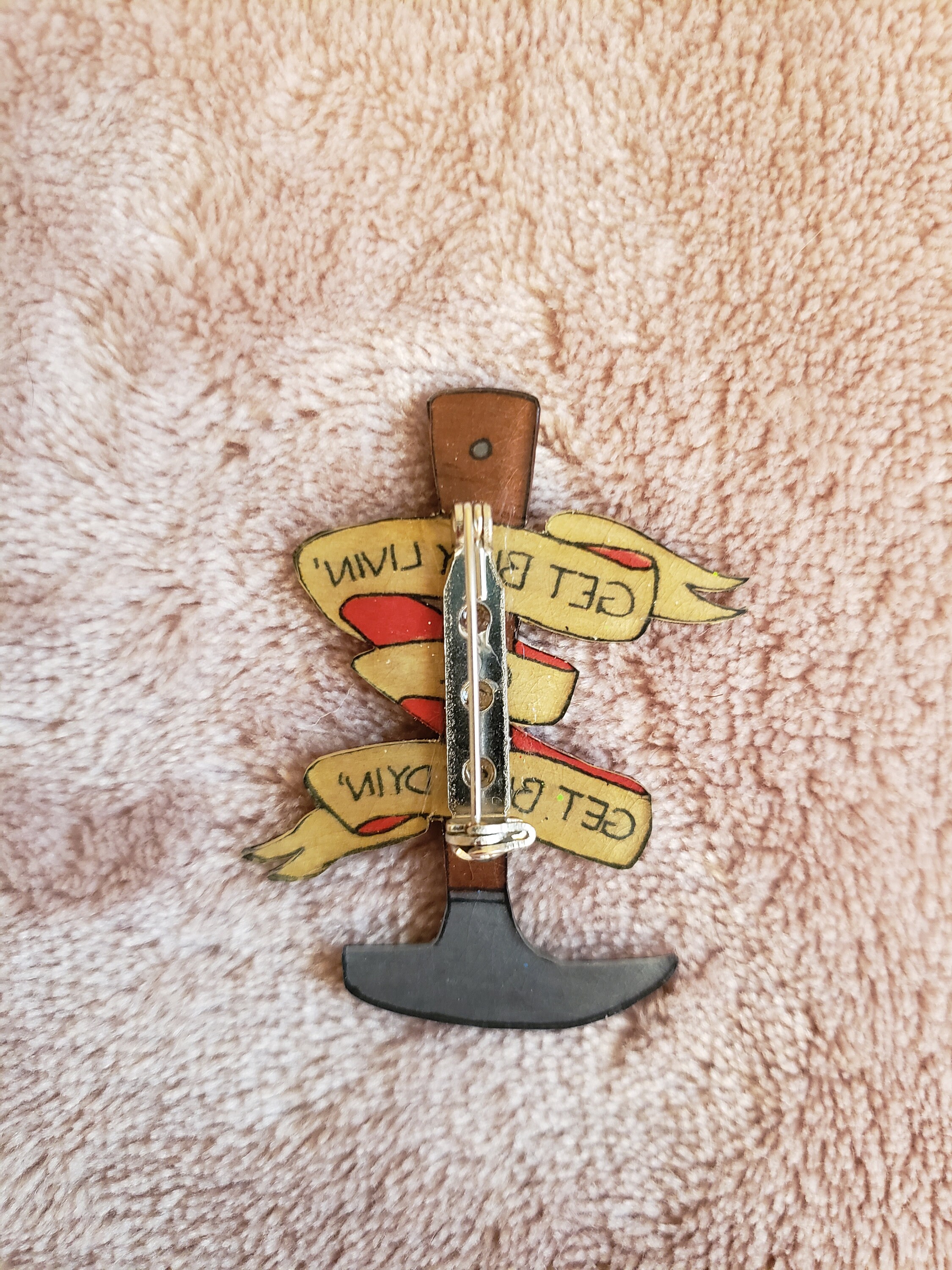 The Shawshank Redemption Rock Hammer Quote Pin - Etsy