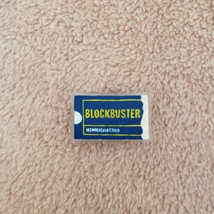 Blockbuster Card Pin - Etsy