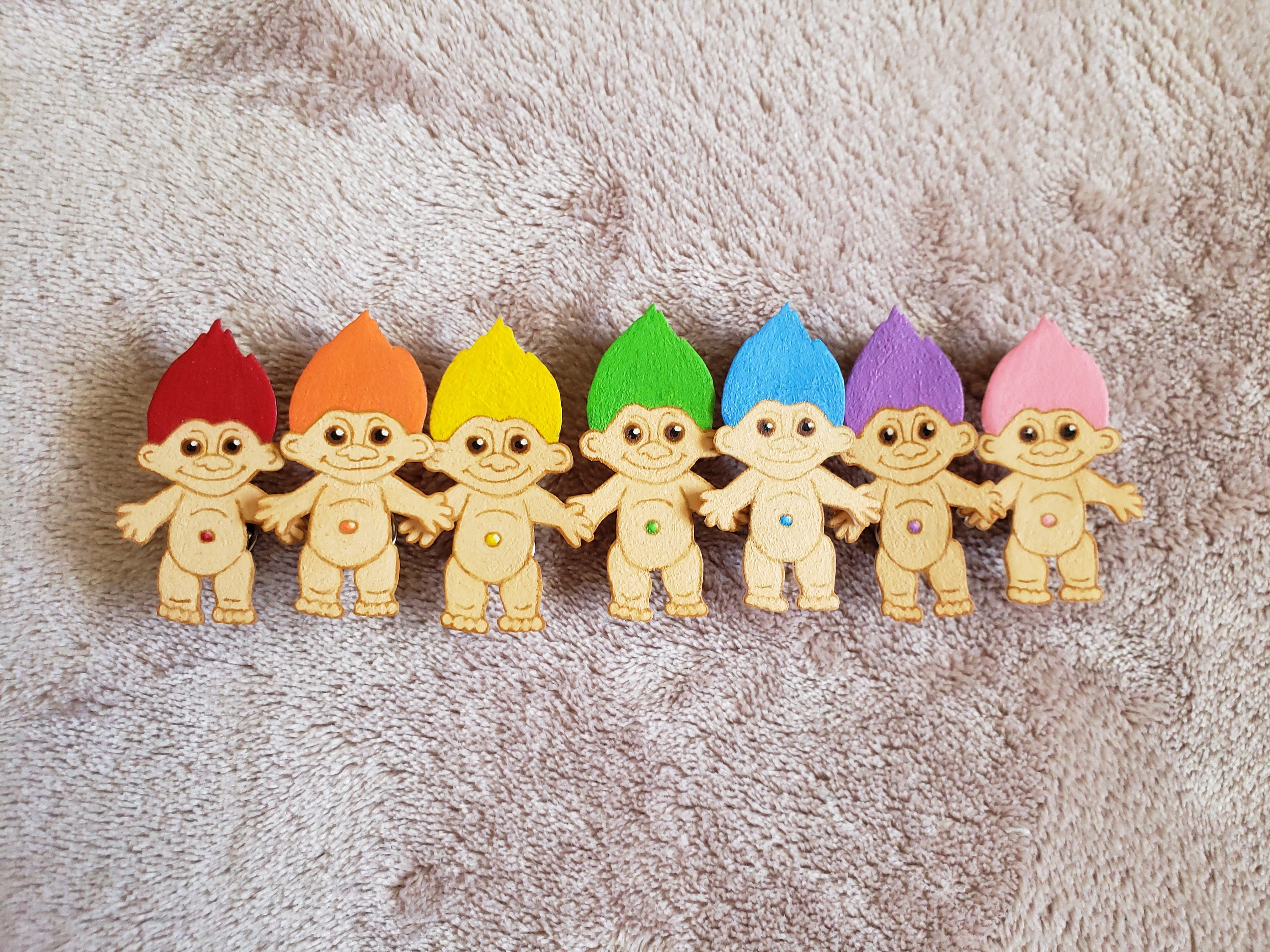 90s Troll Doll Pins | Etsy