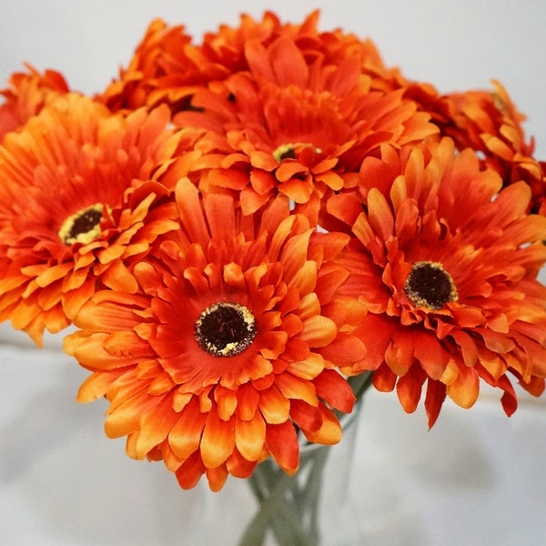 Silk Gerbera Daisies - Etsy