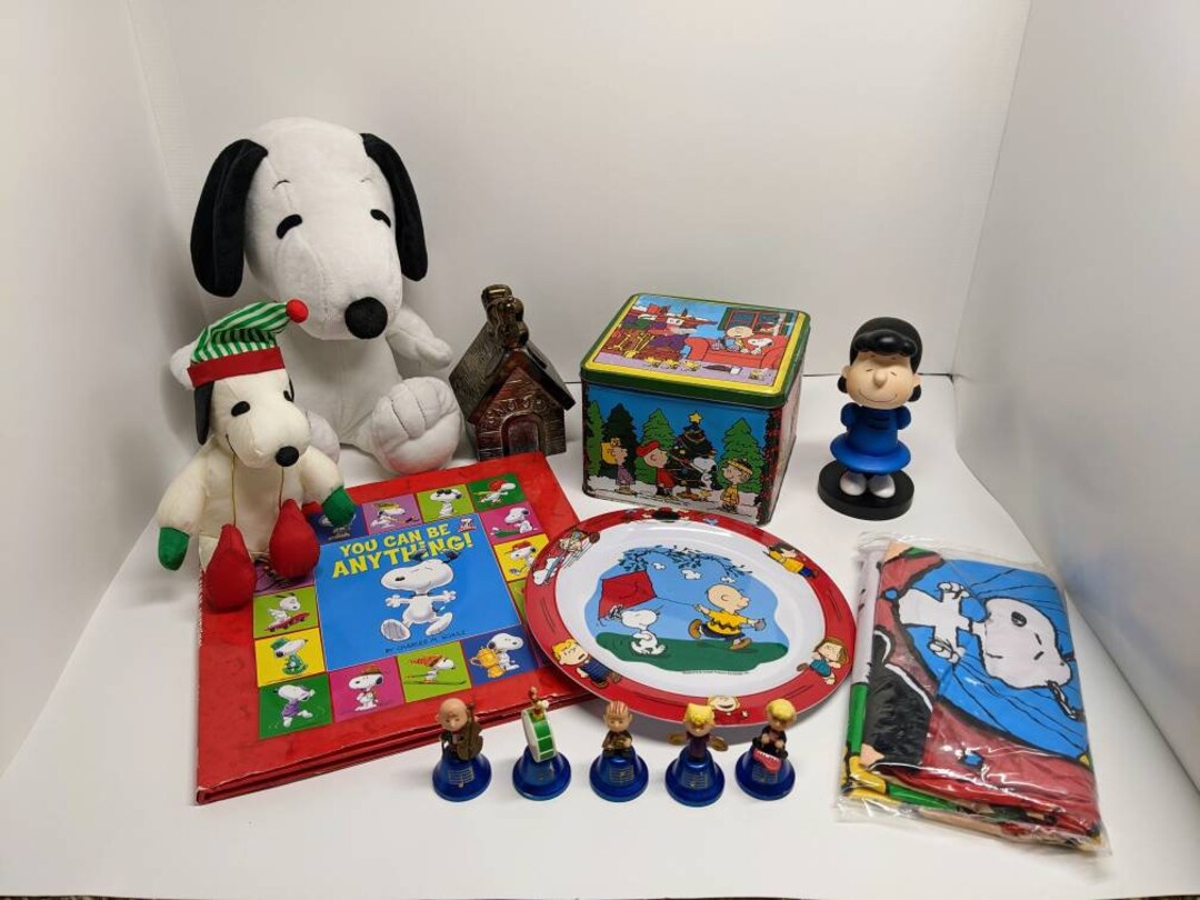 Peanuts Bundle W/snoopy Lucy Charlie Brown Vintage & New 13 Items - Etsy