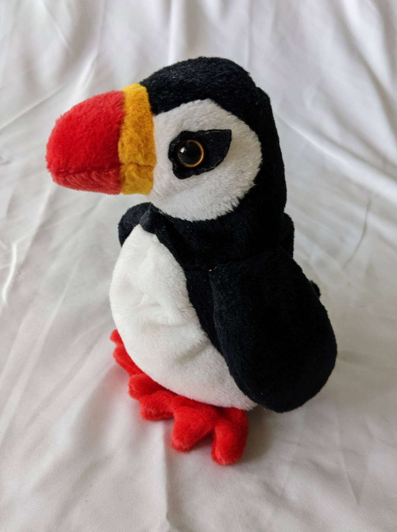Ty Beanie Baby Puffer the Puffin Extinct Bird 1997 Retired PE Plush Toy ...