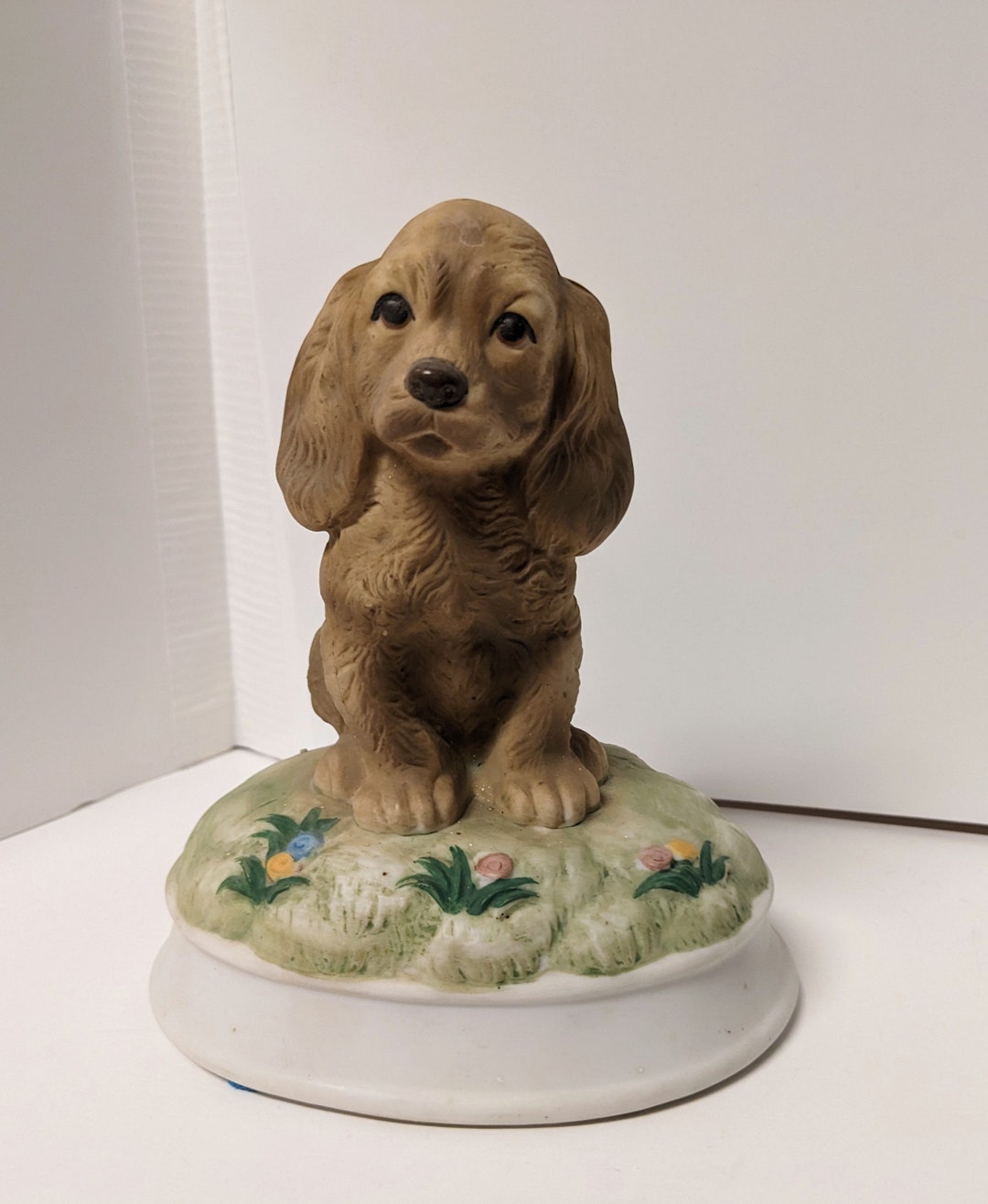 Vintage Gorham Bisque Ceramic Cocker Spaniel Puppy Dog Figurine - Etsy