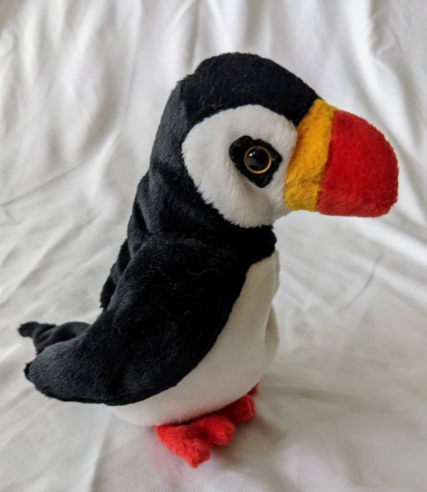 Ty Beanie Baby Puffer the Puffin Extinct Bird 1997 Retired PE Plush Toy ...