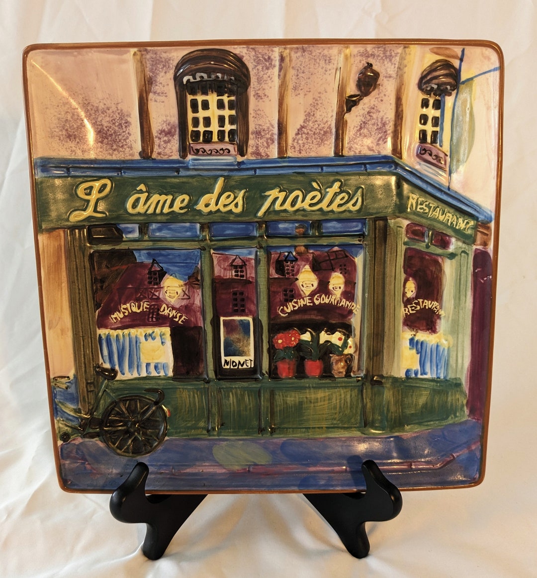 Certified International French L Ame Des Noetes Decorative Plate KC LAI ...