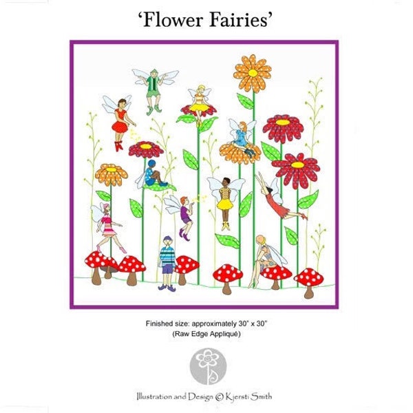 Fairy Applique - Etsy UK