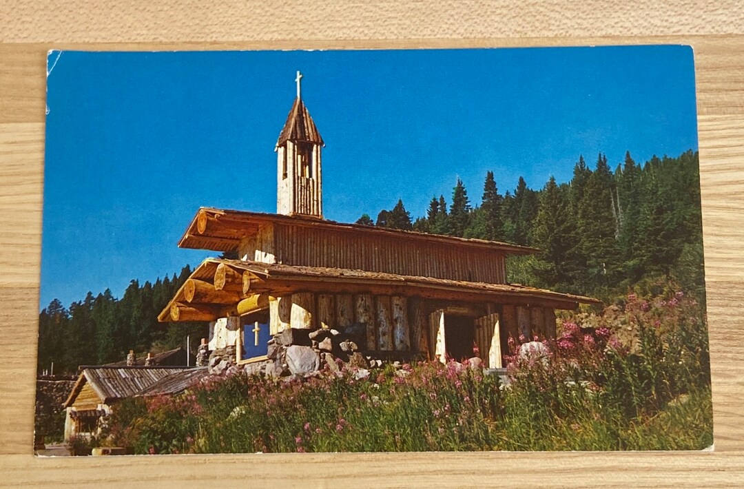 Helena Montana, the Frontier Town Chapel Postcard, Spiritual Journey ...