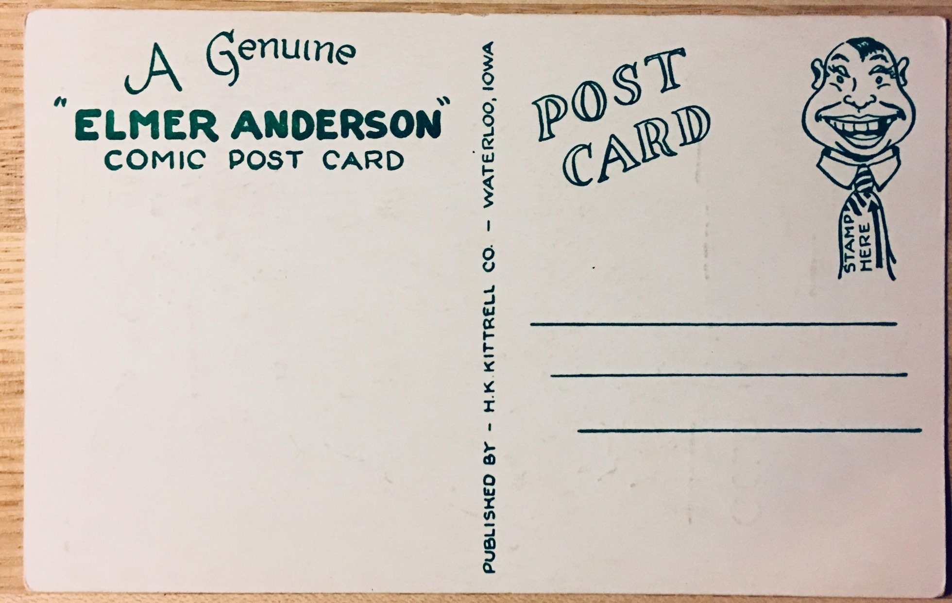 Vintage Humorous Postcard 1950s, Funny Vintage Postcard, a Genuine 1952 ...