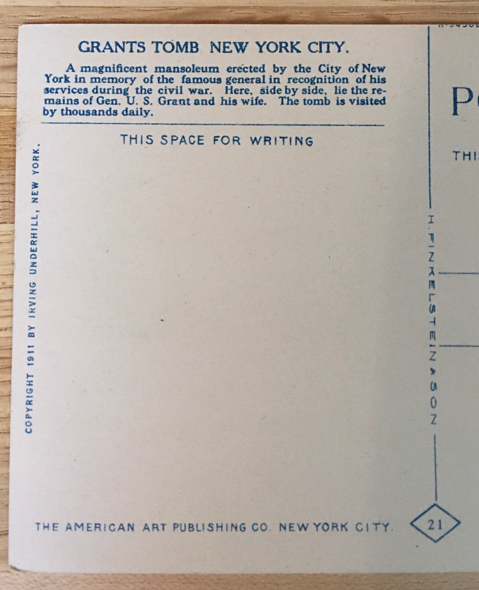 Vtg Postcard Grant's Tomb and Palisades, New York - Magnificent ...