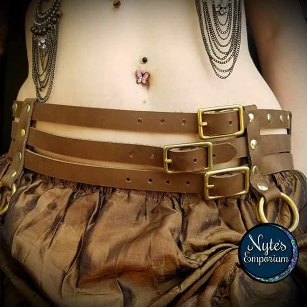 Steampunk Belt - Etsy
