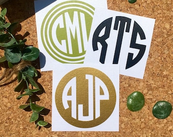Shotgun Shell Monogram Decal - Etsy