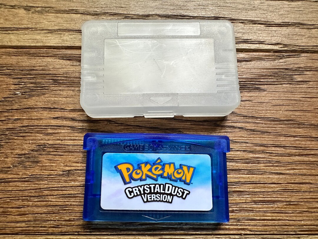 Pokemon Crystal Dust Version Nintendo GBA. - Etsy