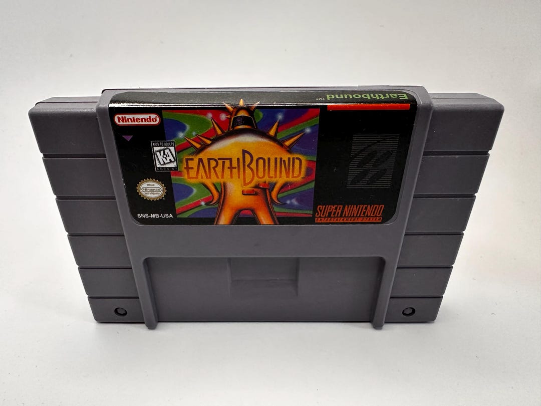 Earthbound - Super Nintendo - Reproduction - Etsy