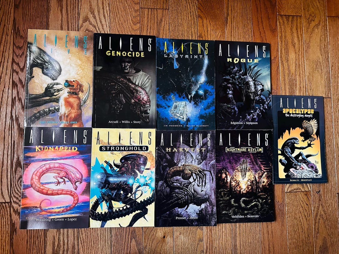 Aliens - Comic TPB - 9 Books - Etsy