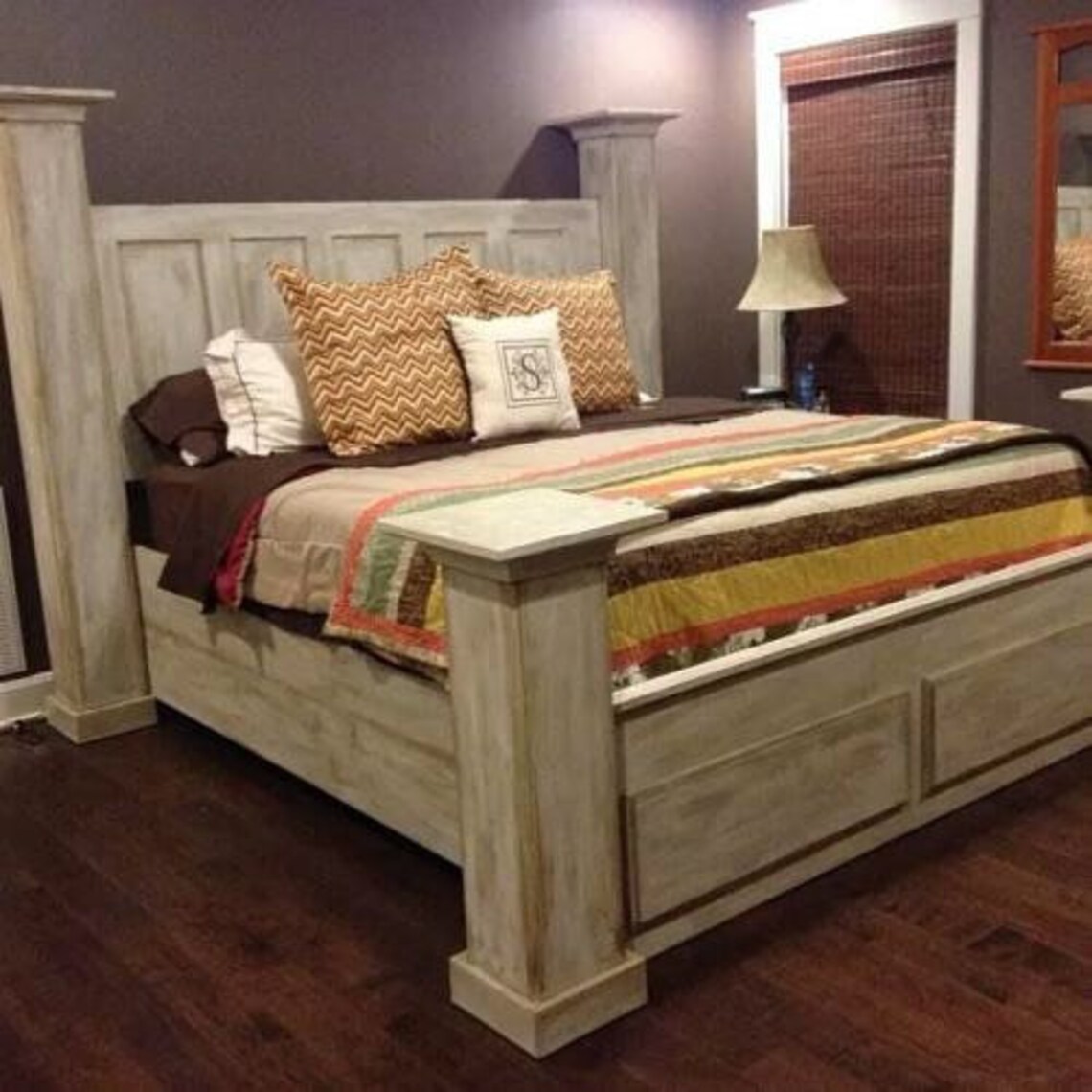 Solid Wood King Bed Frame. Built to Last a Lifetime. - Etsy