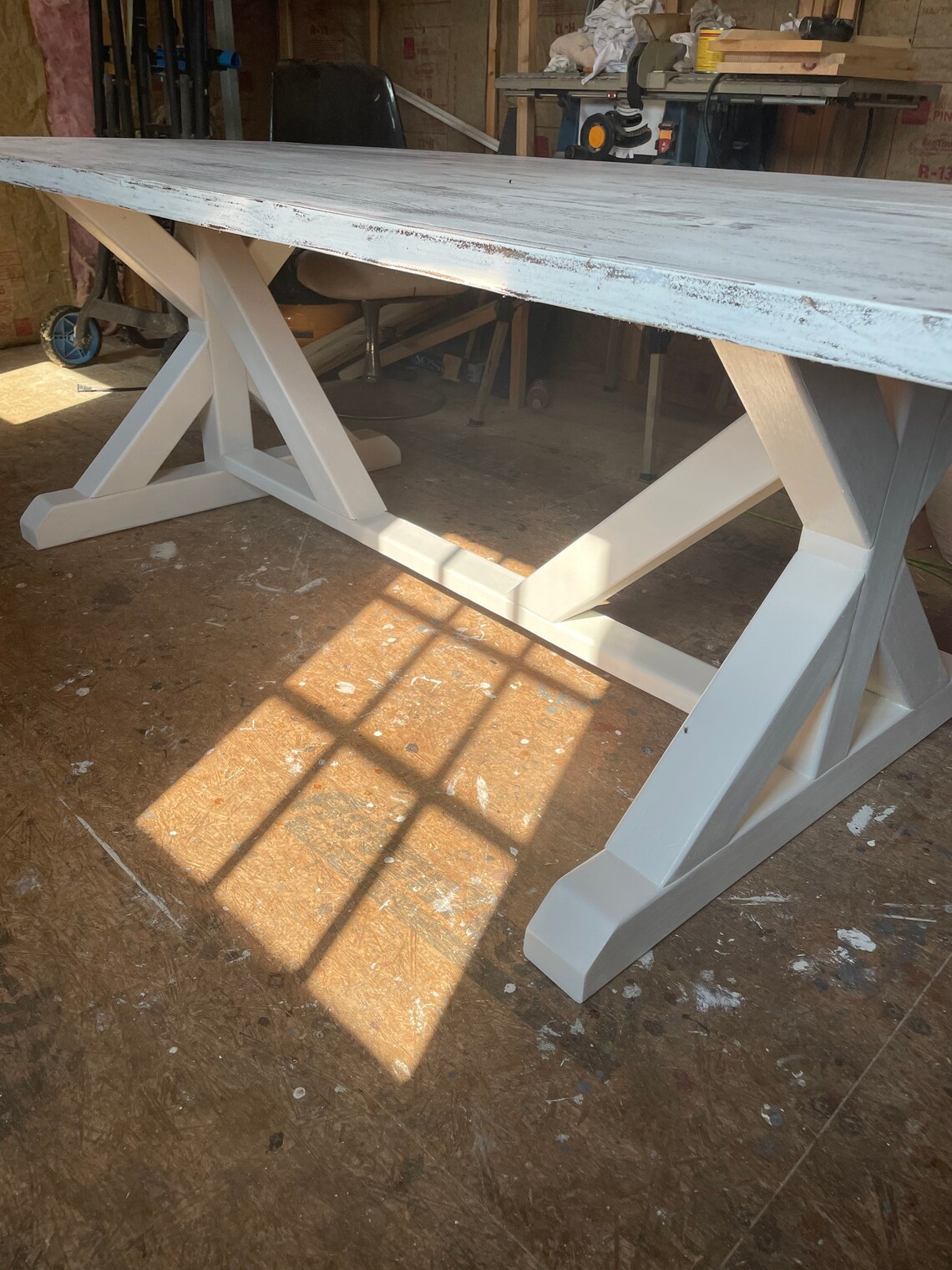 8’ Custom Built Solid Wood Dining Table - Etsy